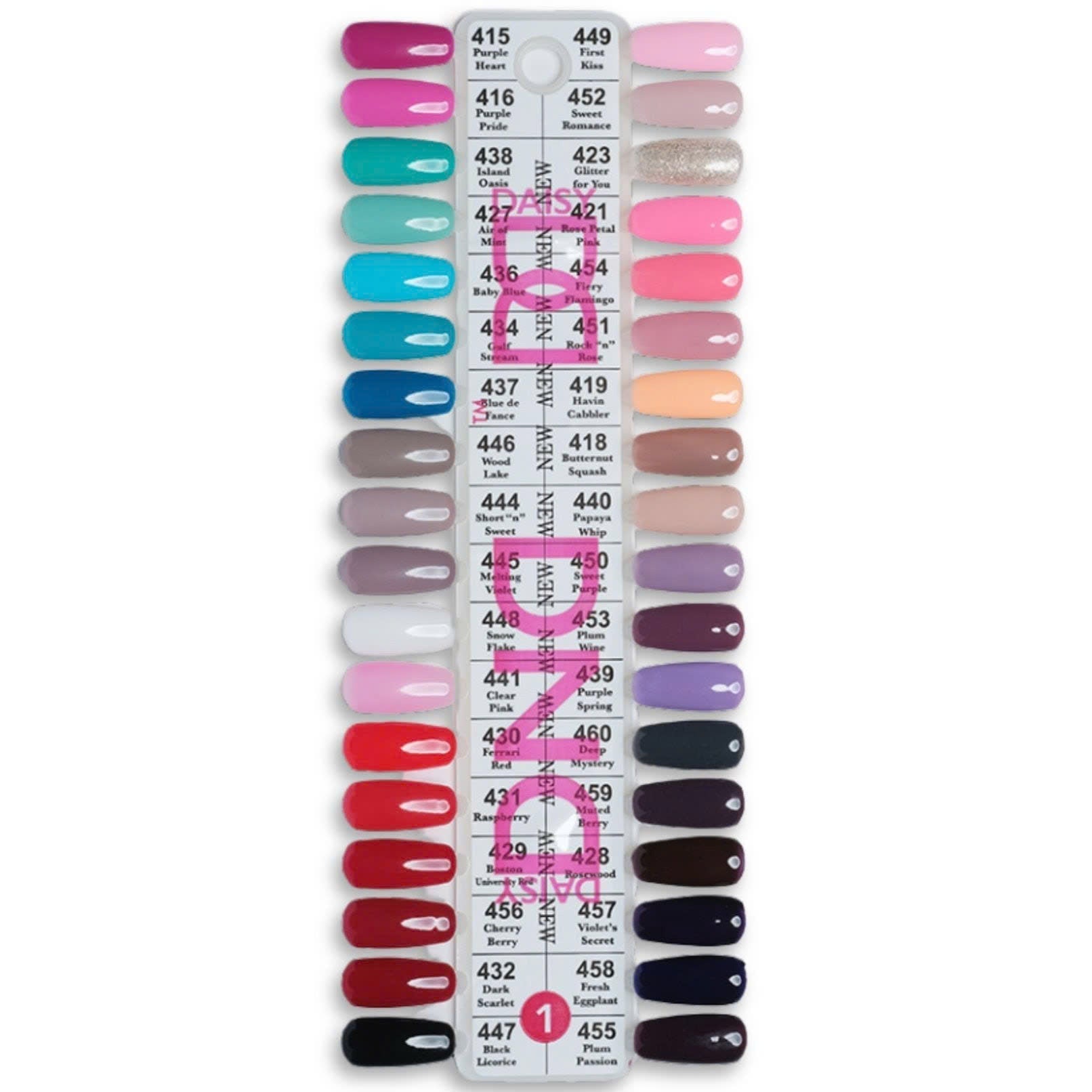 DND - Colors Sample Chart (#01 - #16) – NailBolsa